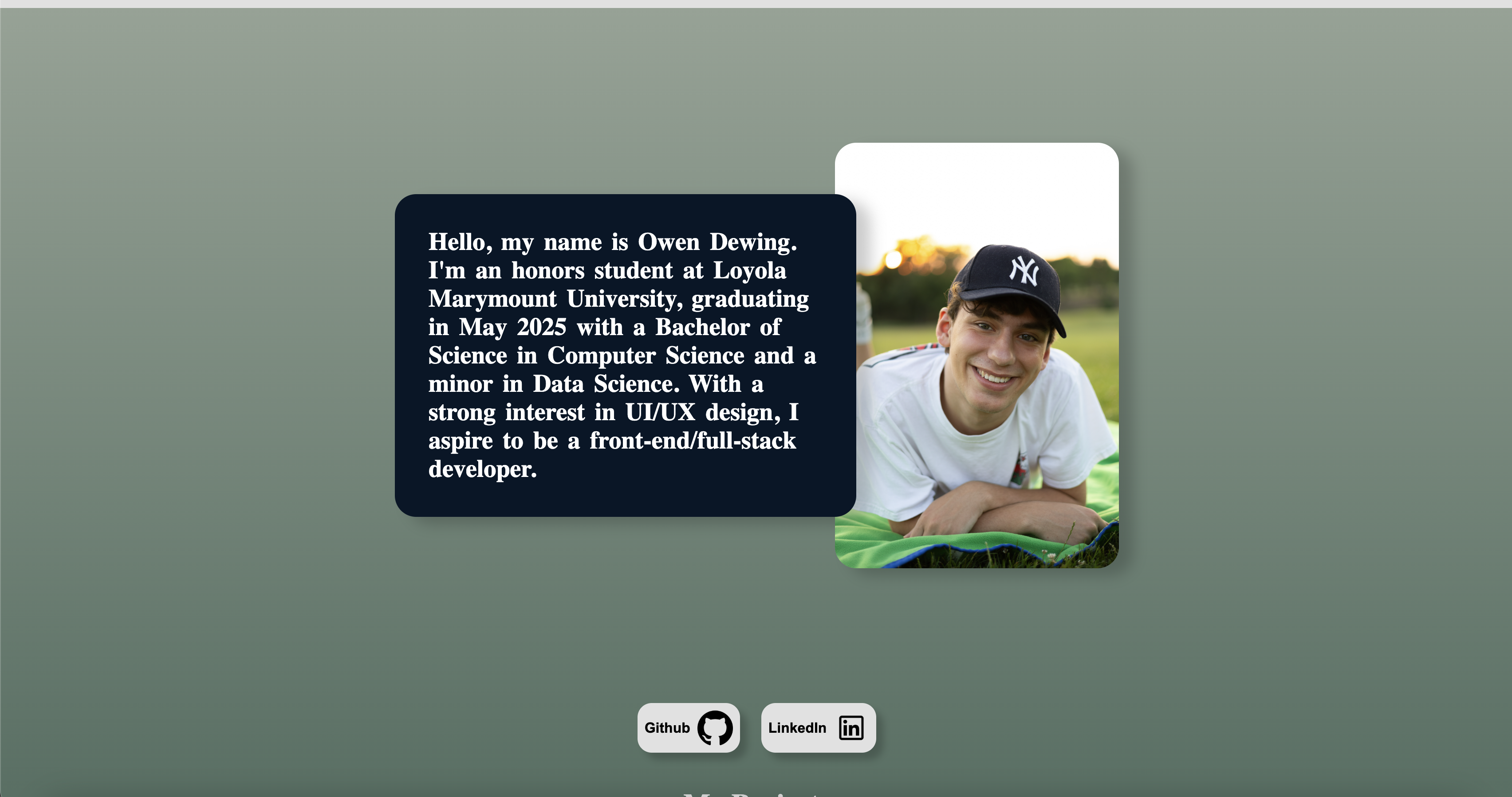 Owen Dewing - Portfolio